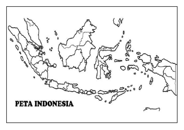 Peta Buta Indonesia Versi 38 Provinsi | PDF