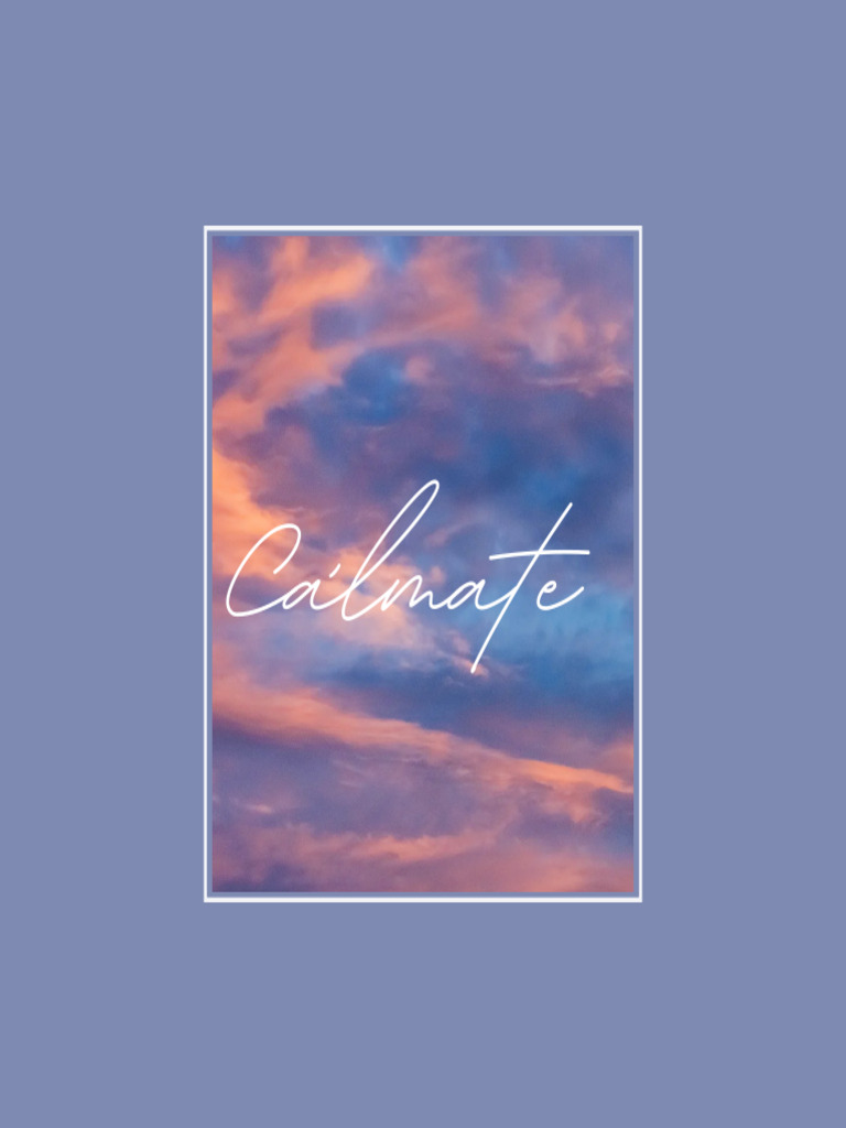 Cálmate | PDF