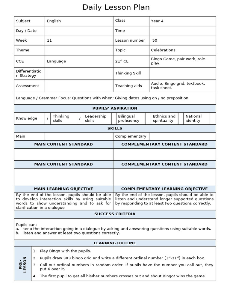 Lesson 50 TS25 | PDF