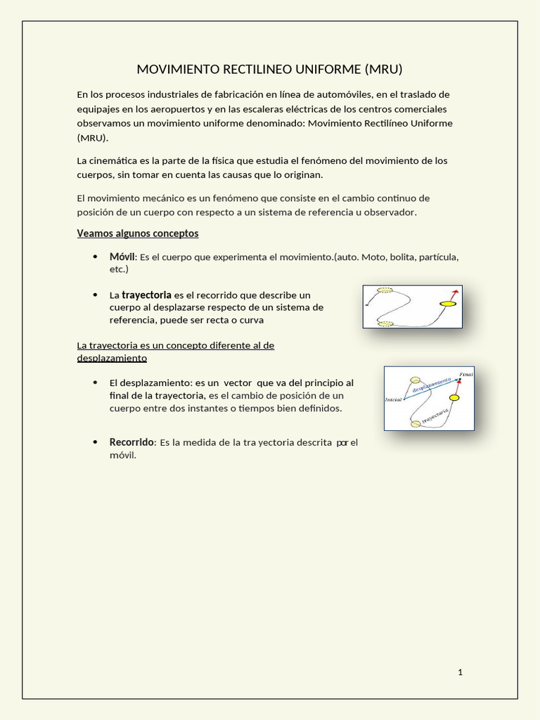 Mru Teorico | PDF