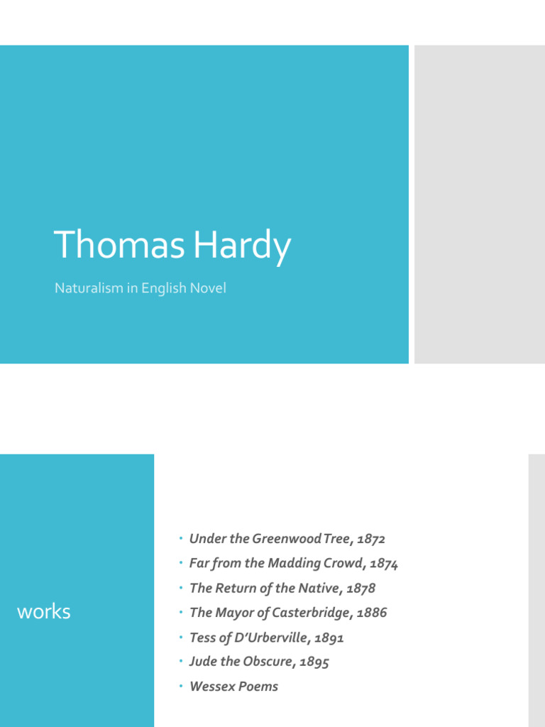 Thomas Hardy | PDF