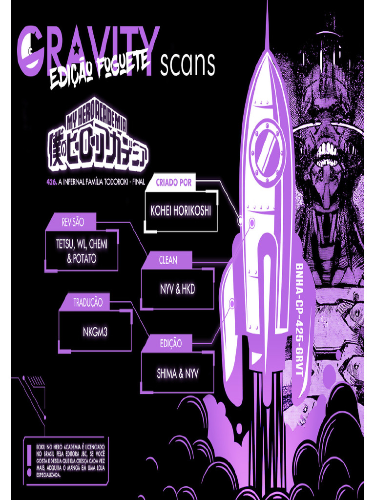 Boku No Hero 426 @BNHAcademia | PDF