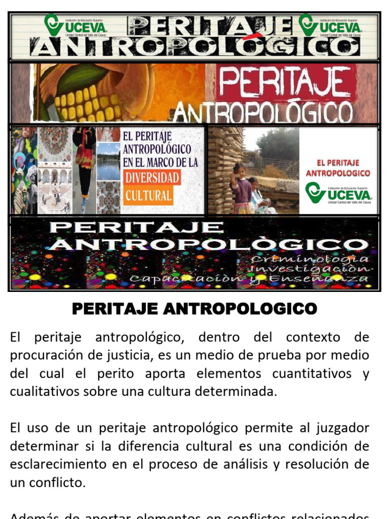 Peritaje Antropologico | PDF