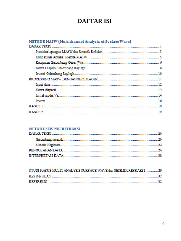 9 - MASW Dan Seismik Refraksi | PDF