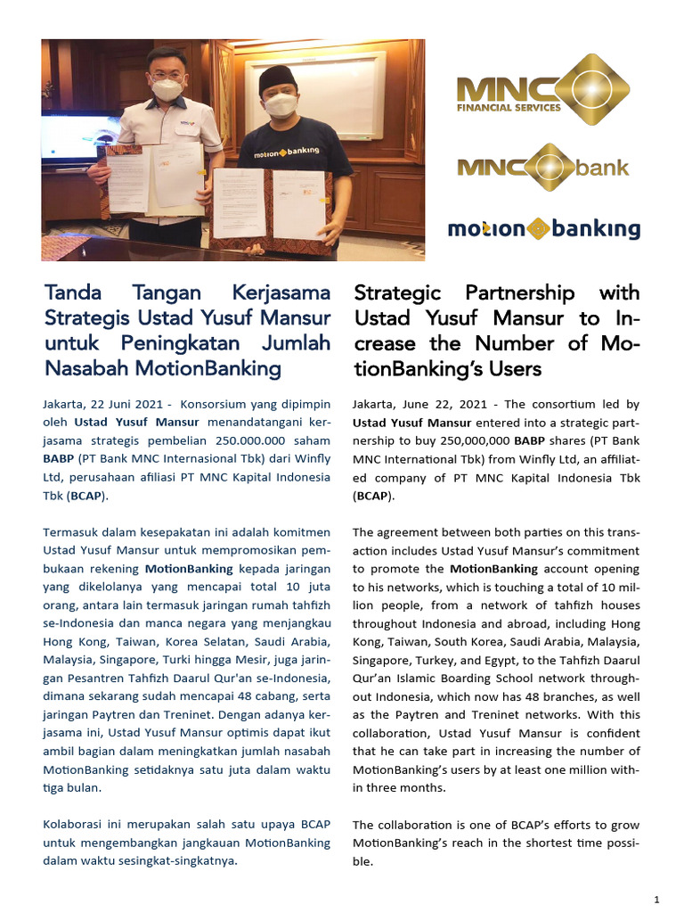 motion banking | PDF