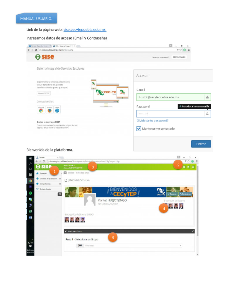 Manual de Acceso y Uso de Plataformas | PDF