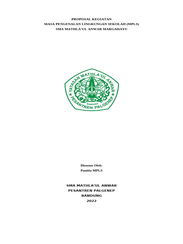 Proposal Mpls 2021 | PDF