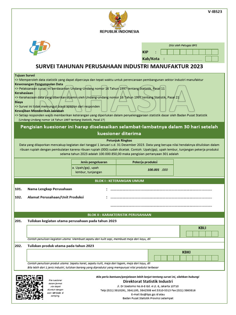 DSI_Kuesioner STPIM 2023 | PDF