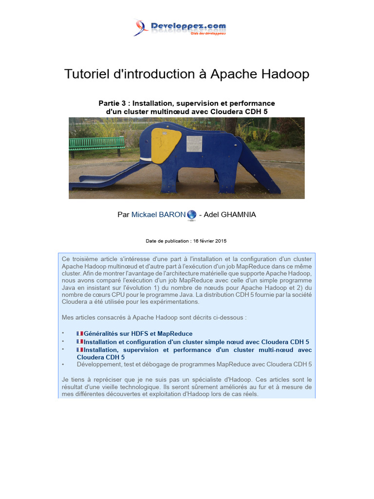Mickaelbaron Hadoopmonitorcluster | PDF