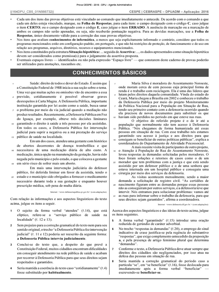 Prova | PDF