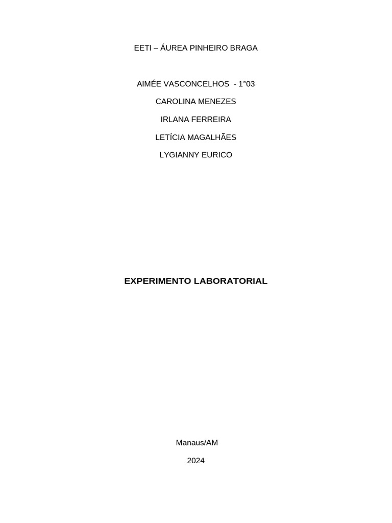 Experimento 2 | PDF