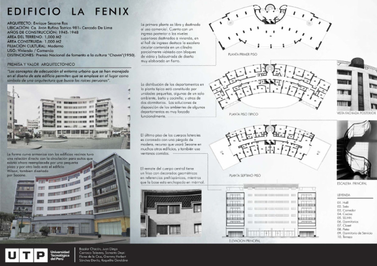 Infografia Edificio Fenix Historia de La Arquitectura 2 | PDF