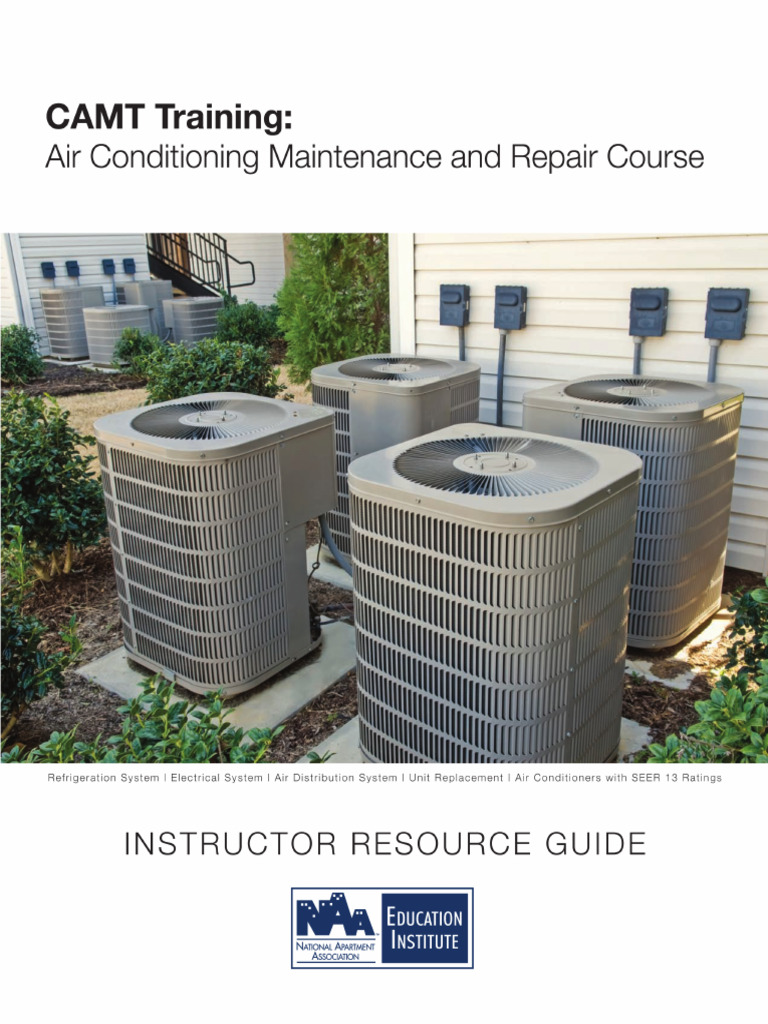 CAMT Air Conditioning Maintenance and Repair Course Instructor Guide | PDF