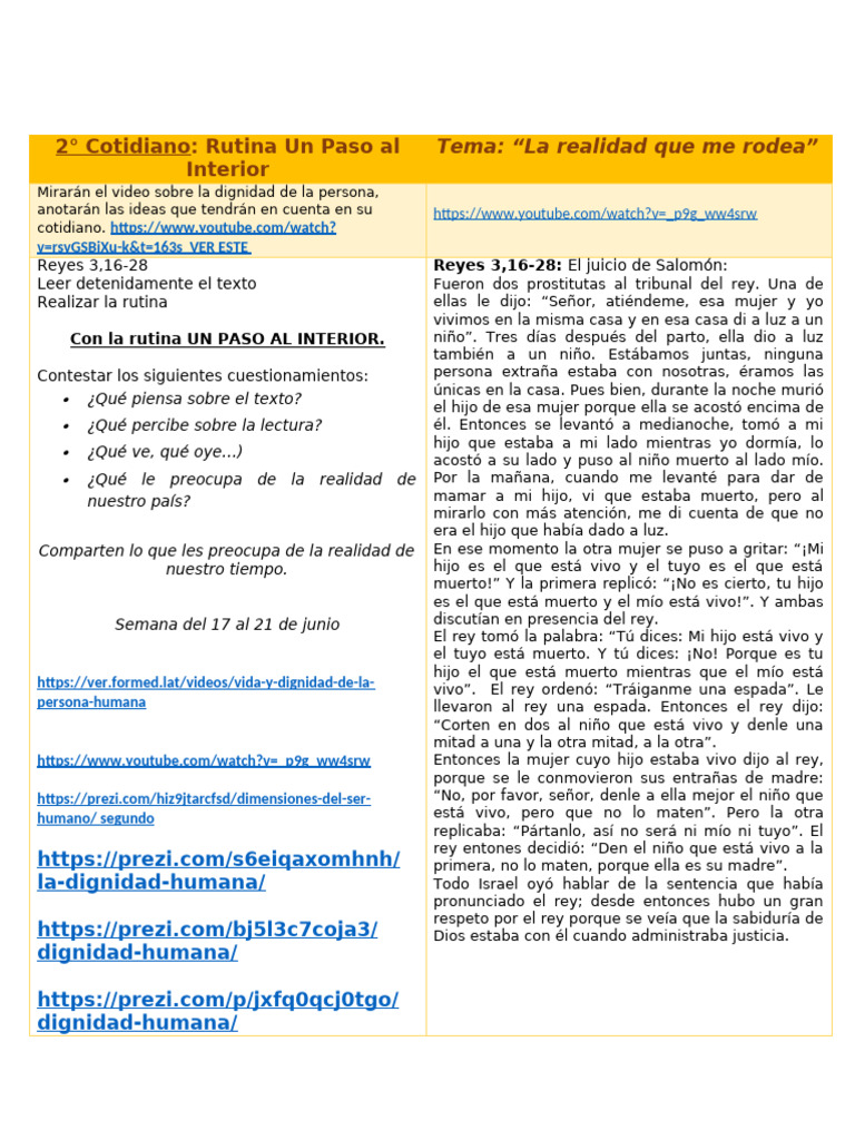 COTIDIANO No. 2 para Cuartos | PDF