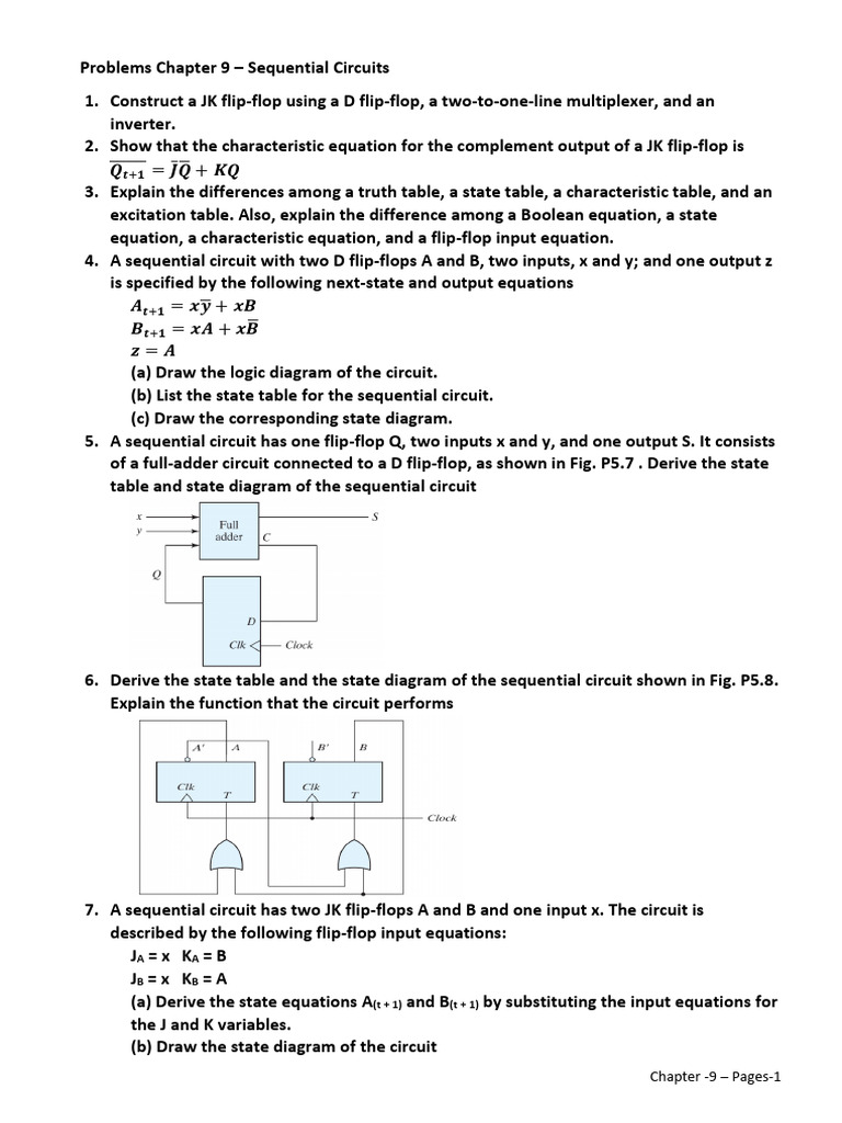 Problems Chapter 9 Contents | PDF