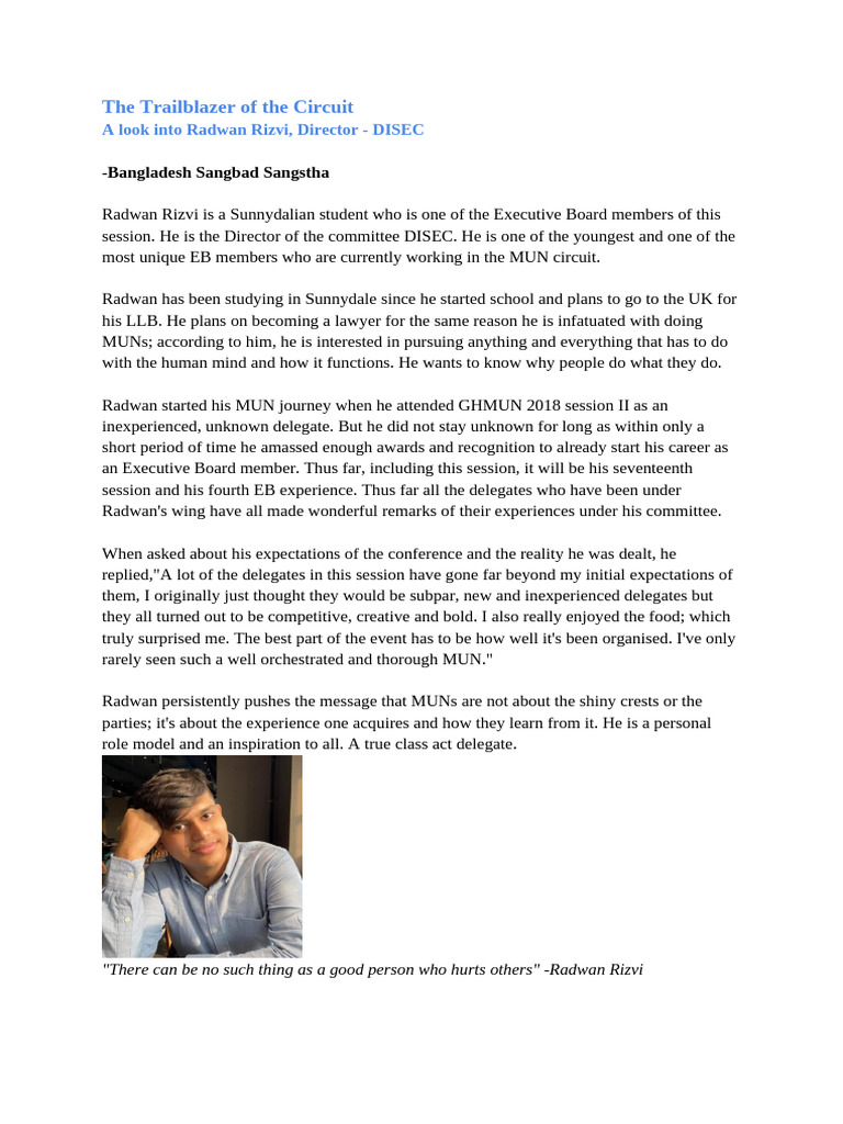 Featured Article example | PDF