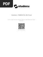 Grade 8 TLE Module First Quarter Lessons, and Notes | PDF | Baking | Dough