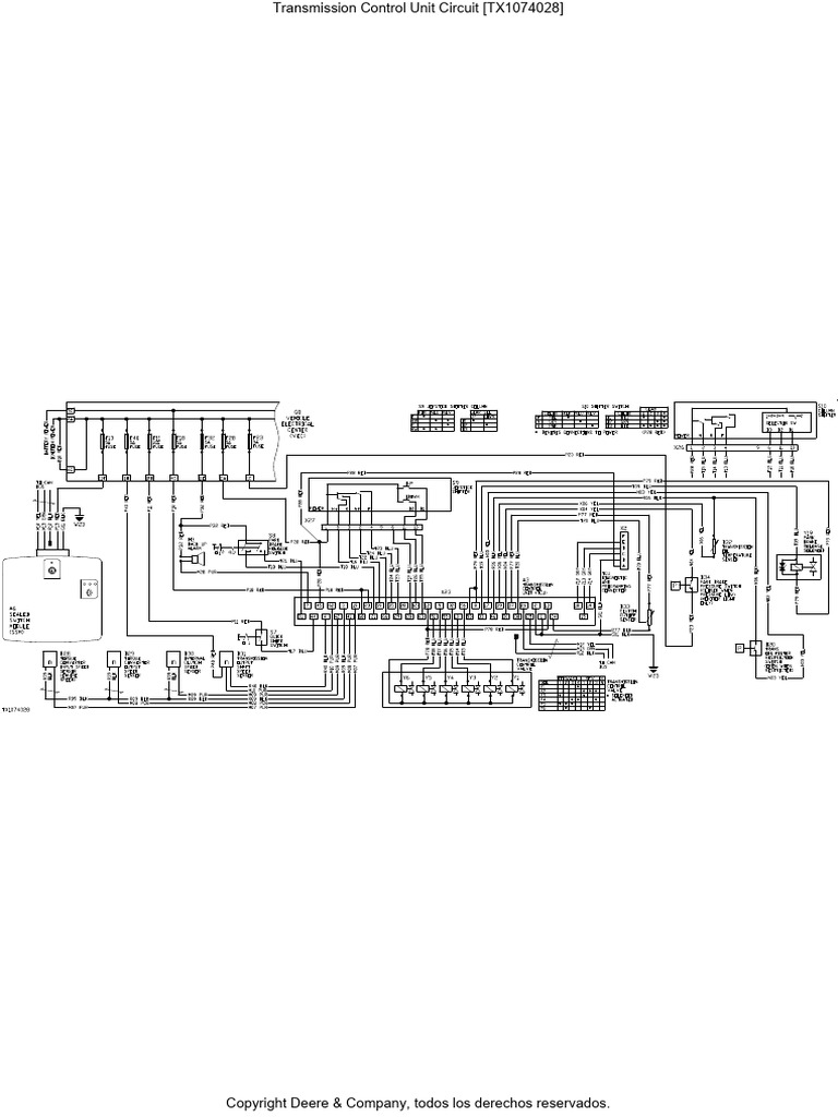 Transmission Control Unit Circuit | PDF