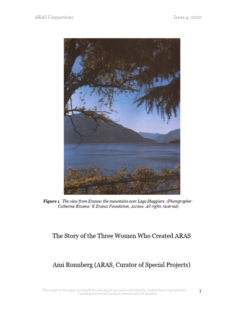 The Story of The Three Women Who Created ARAS | PDF | Analytical ...