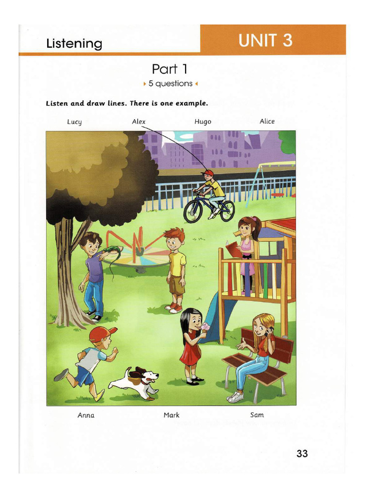 STARTERS - TEST 2 | PDF