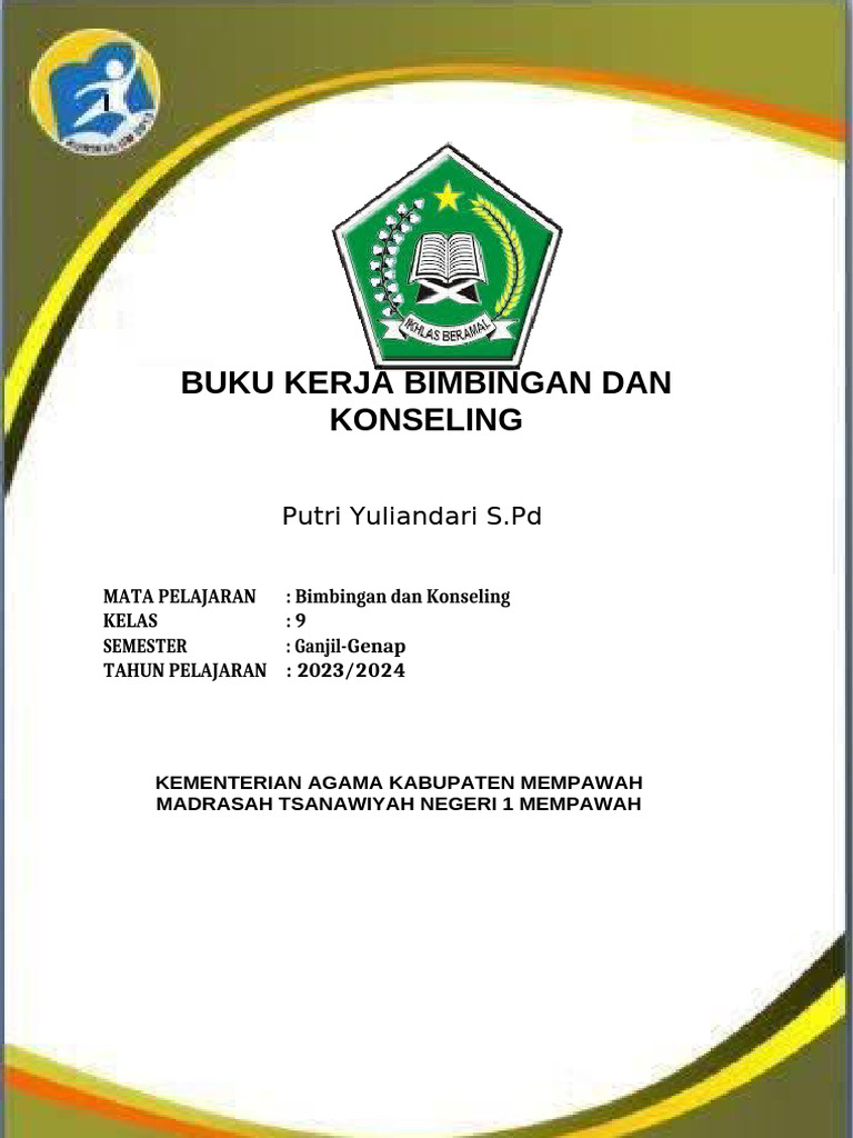 Buku Kerja Program BK 2023 | PDF