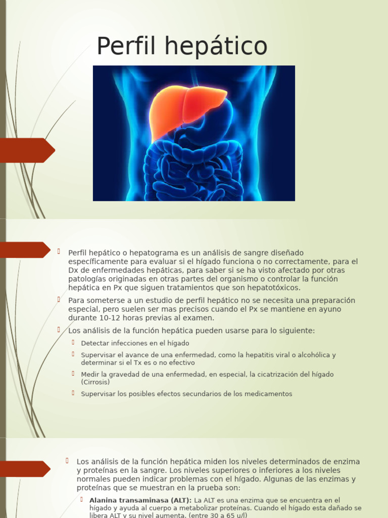 Perfil Hepático | PDF