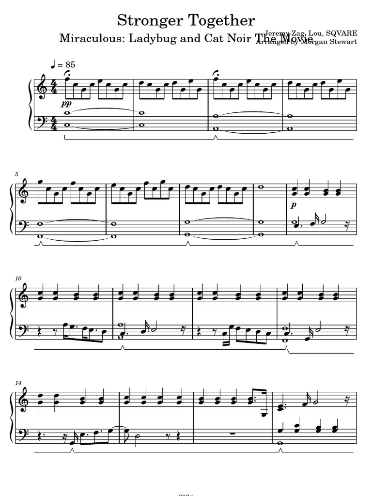 Stronger Together Miraculous Ladybug and Cat Noir The Movie Jeremy Zag ...