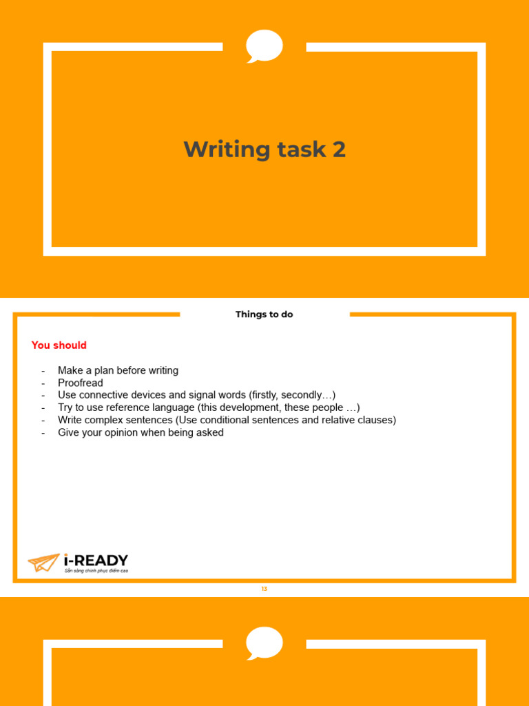 Slide 11 - Writing Task 2 - Introduction To Task 2 (1) - Pages | PDF