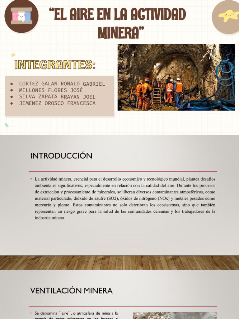 El Aire en La Actividad Minera | PDF