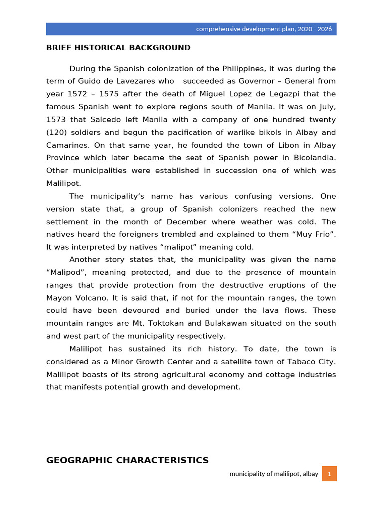 CDP 2020 Final Draft 2 | PDF