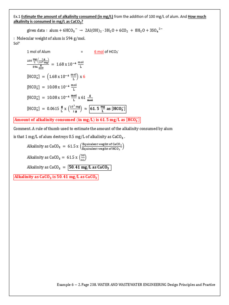Week 8 Rapid Mixing Tank Design Questions | PDF