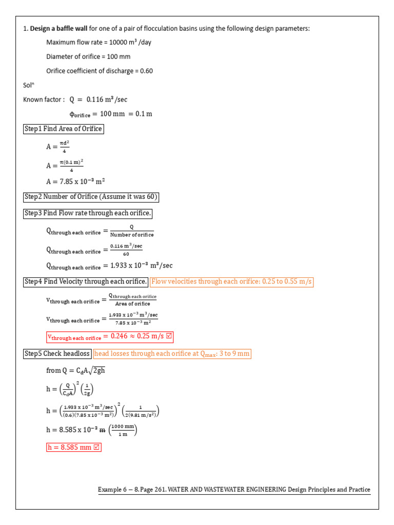 Week 9 Slow Mixing Tank Design Questions | PDF