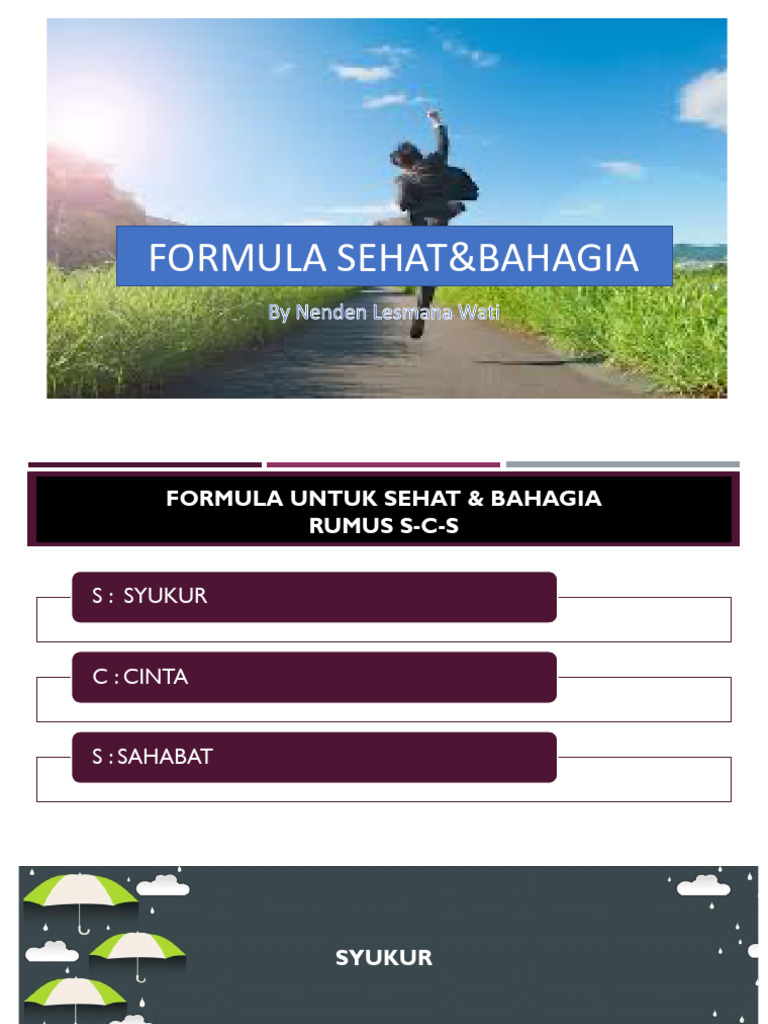 Formula Bahagia | PDF