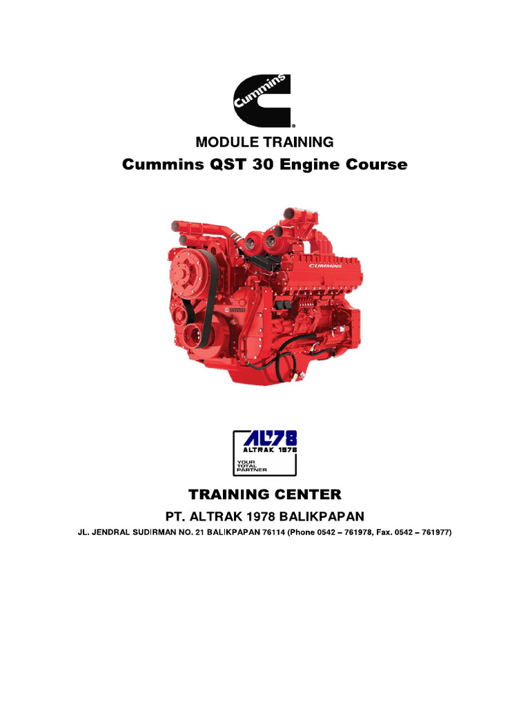 Module QST30 Engine Course | PDF