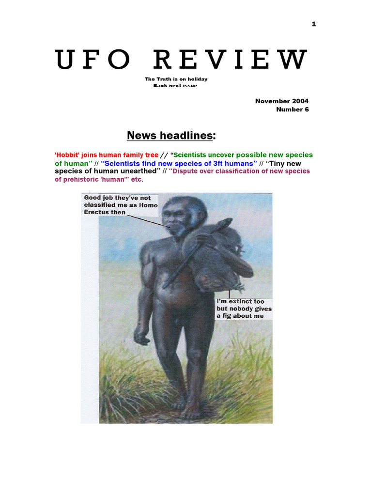 UFO Review Issue 06 | PDF