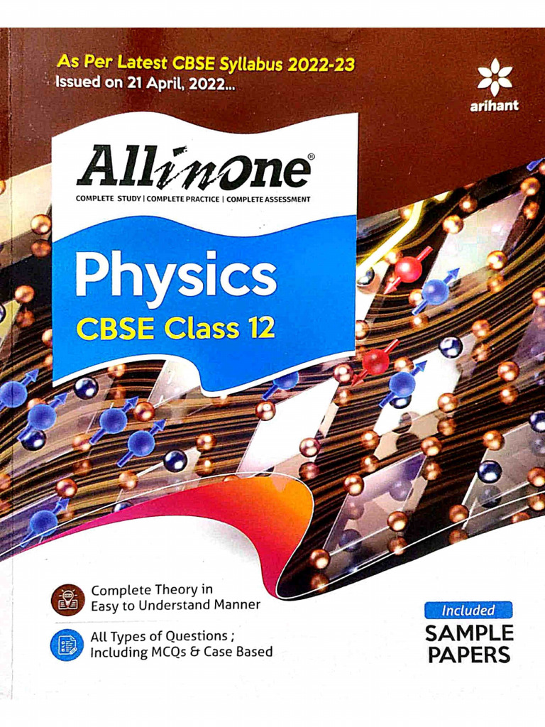 Class 12th Physics Arihant All in One Book PDF Pass 9845 | PDF