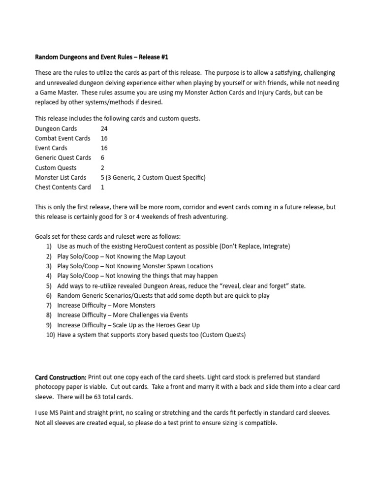 DUN-GEN Rules | PDF | Games & Activities | Teaching Methods & Materials