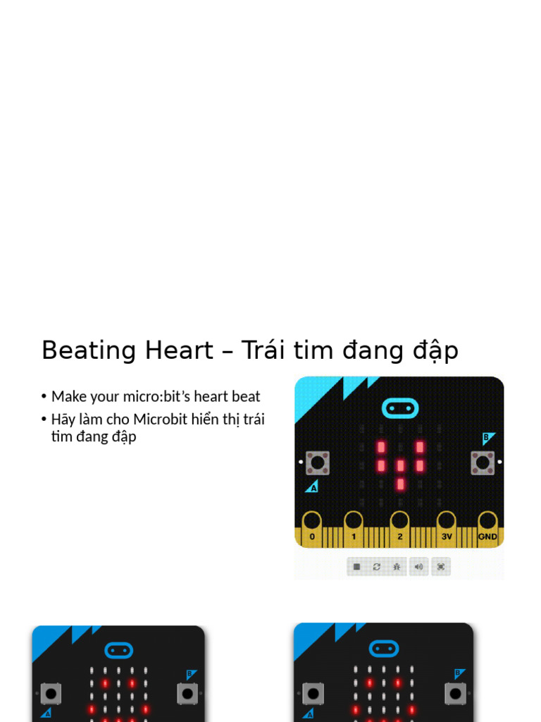 Bai tap lap trinh Microbit | PDF