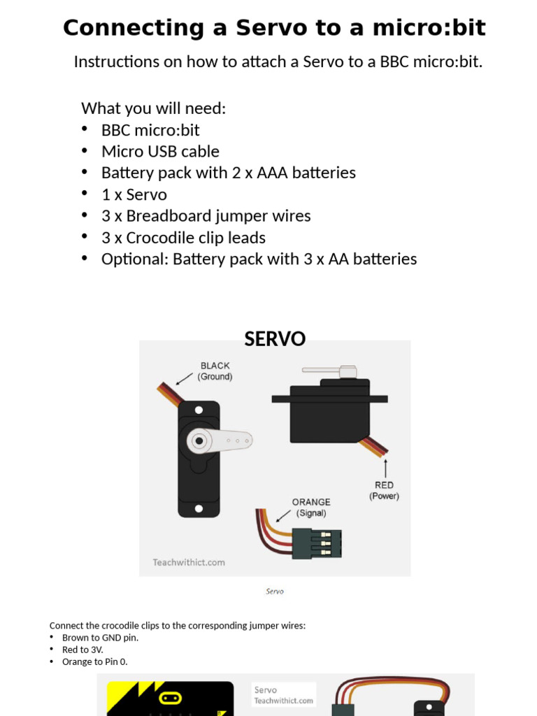 Servo | PDF