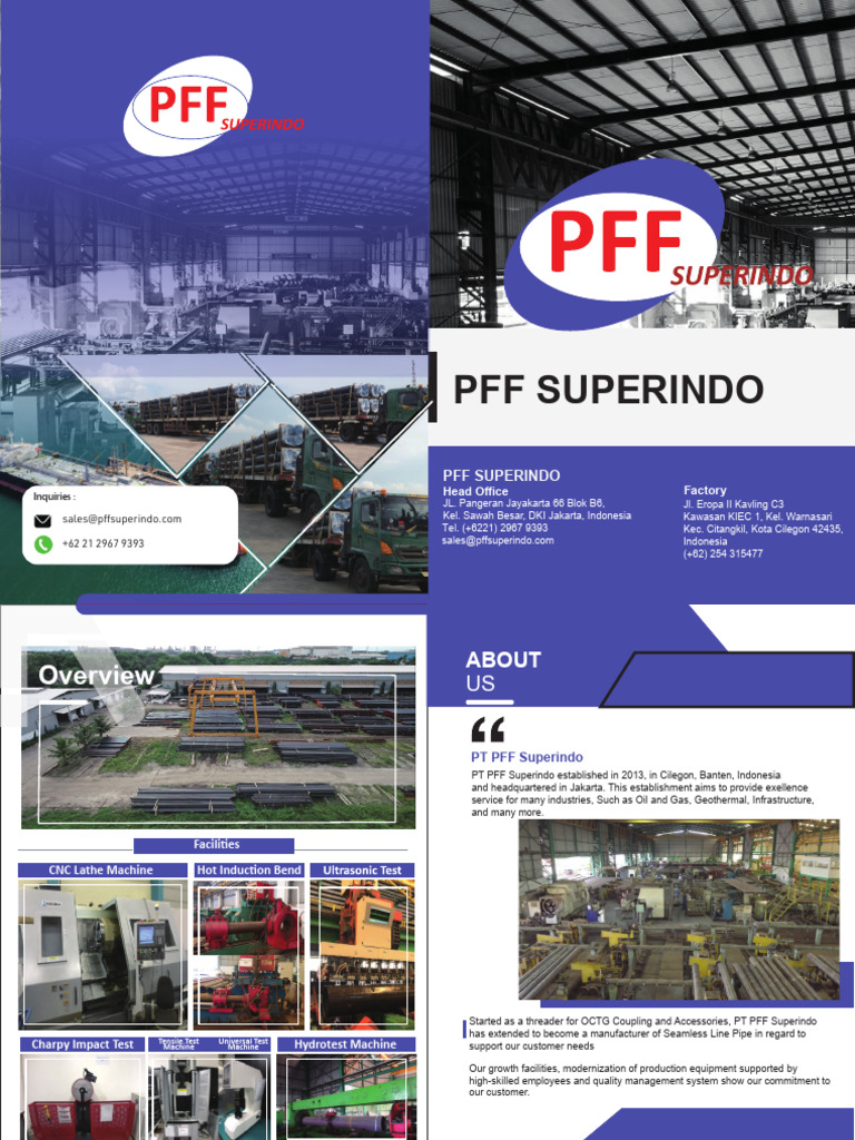 Company Profile PFF 2024 | PDF
