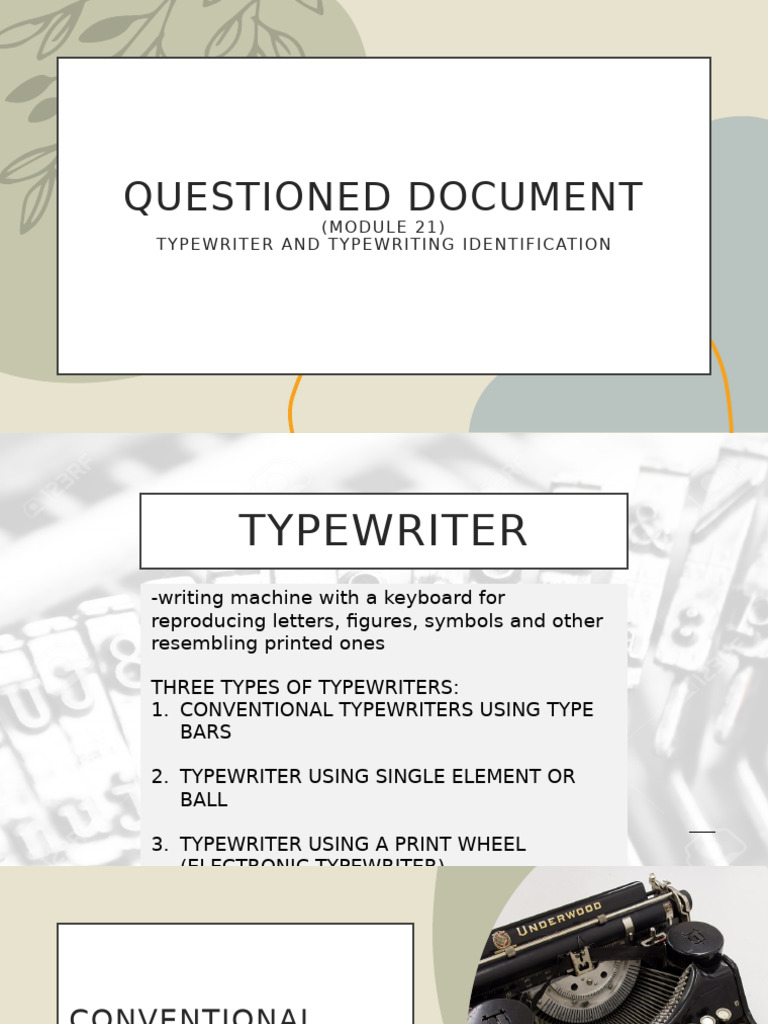 Questioned Document | PDF