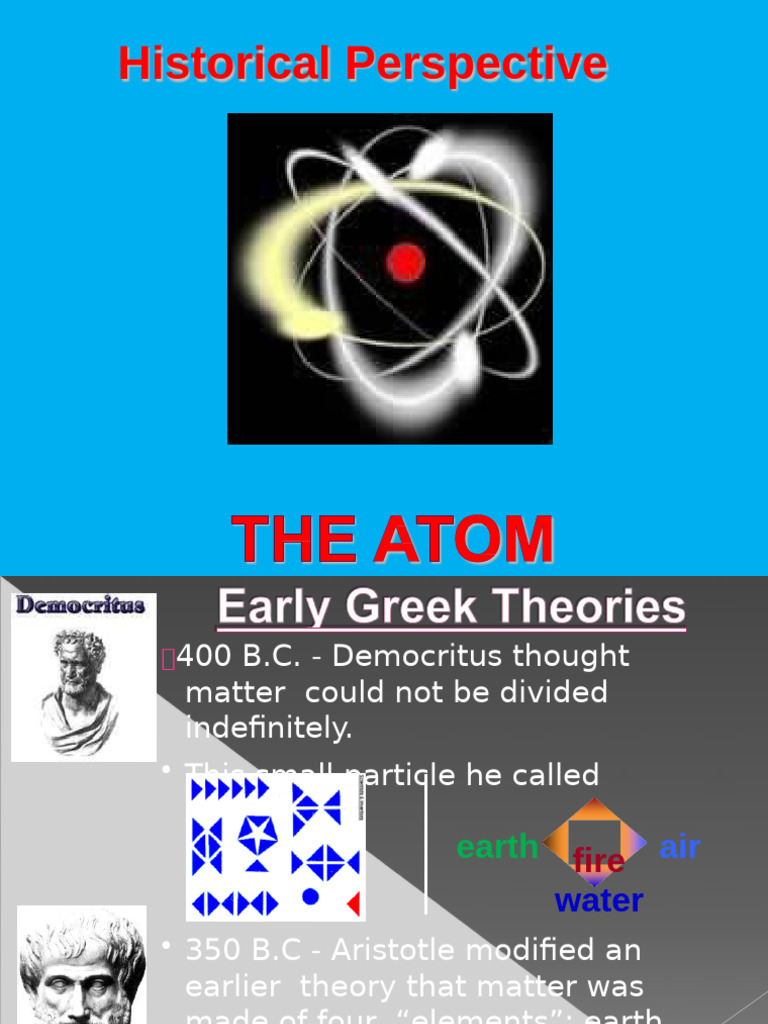 Atomic Models 1 | PDF