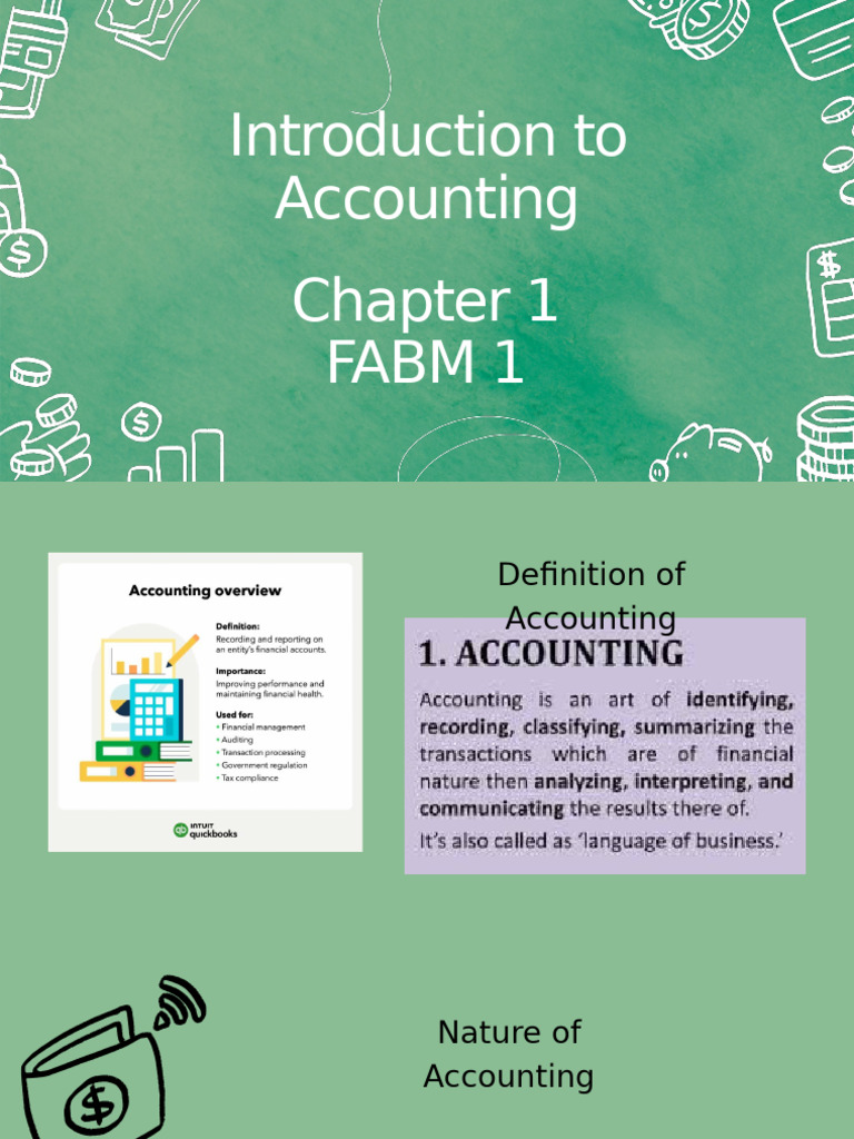 Introduction To Accounting Pdf