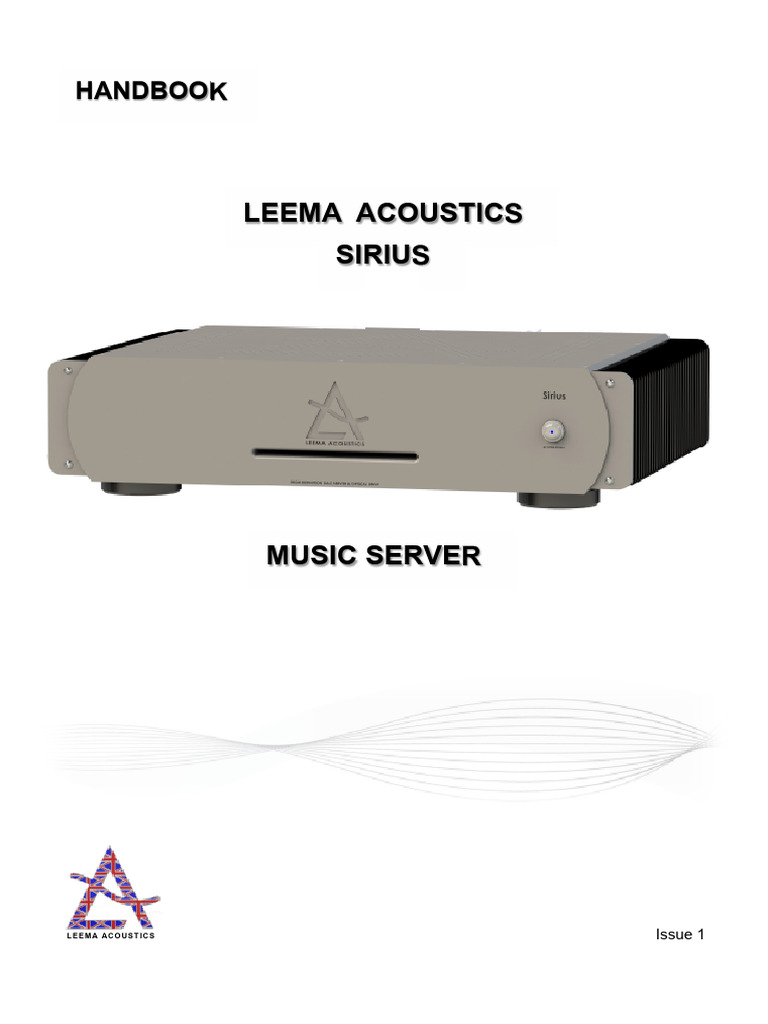 Sirius Manual Release Version 1 | PDF