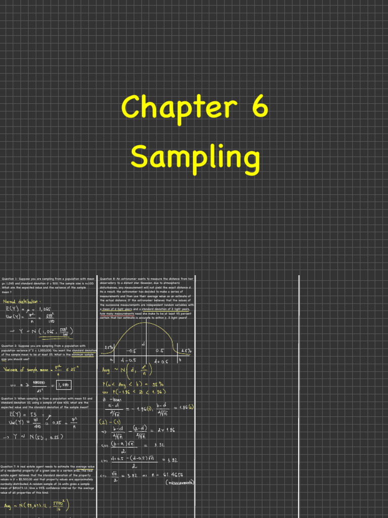 (Proba Final) Exercise Review | PDF