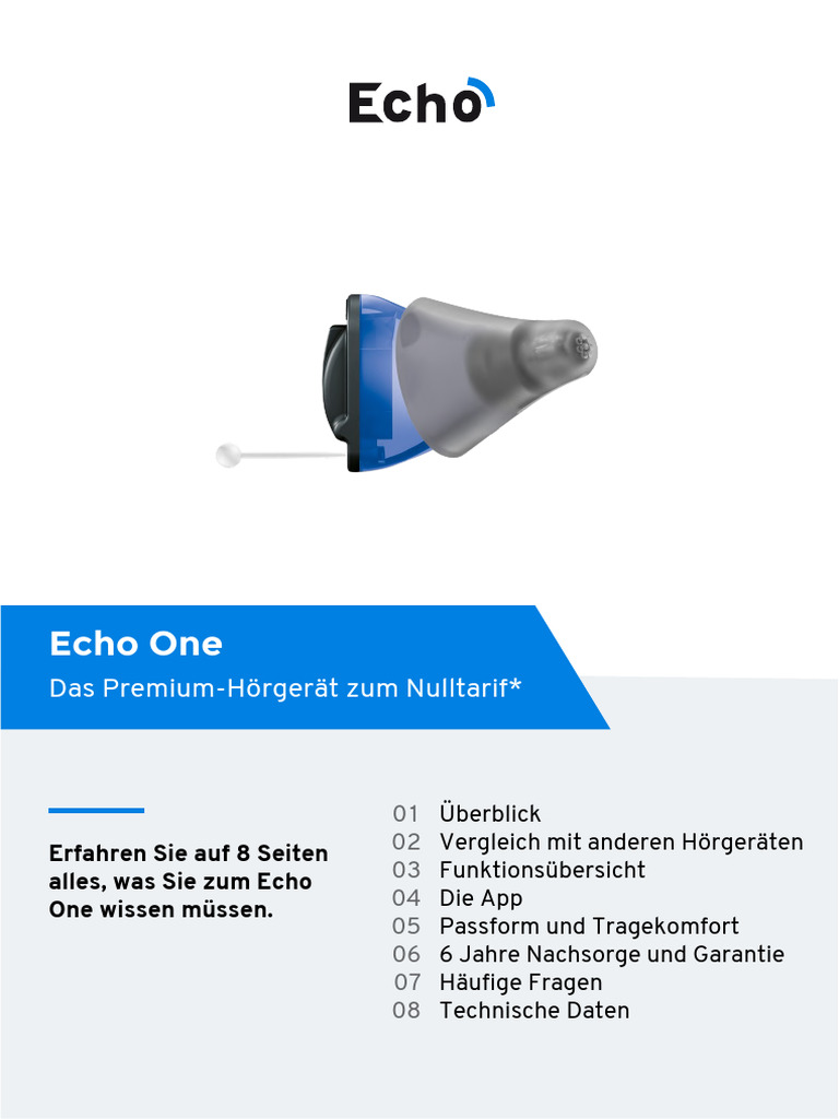 Echo One | PDF