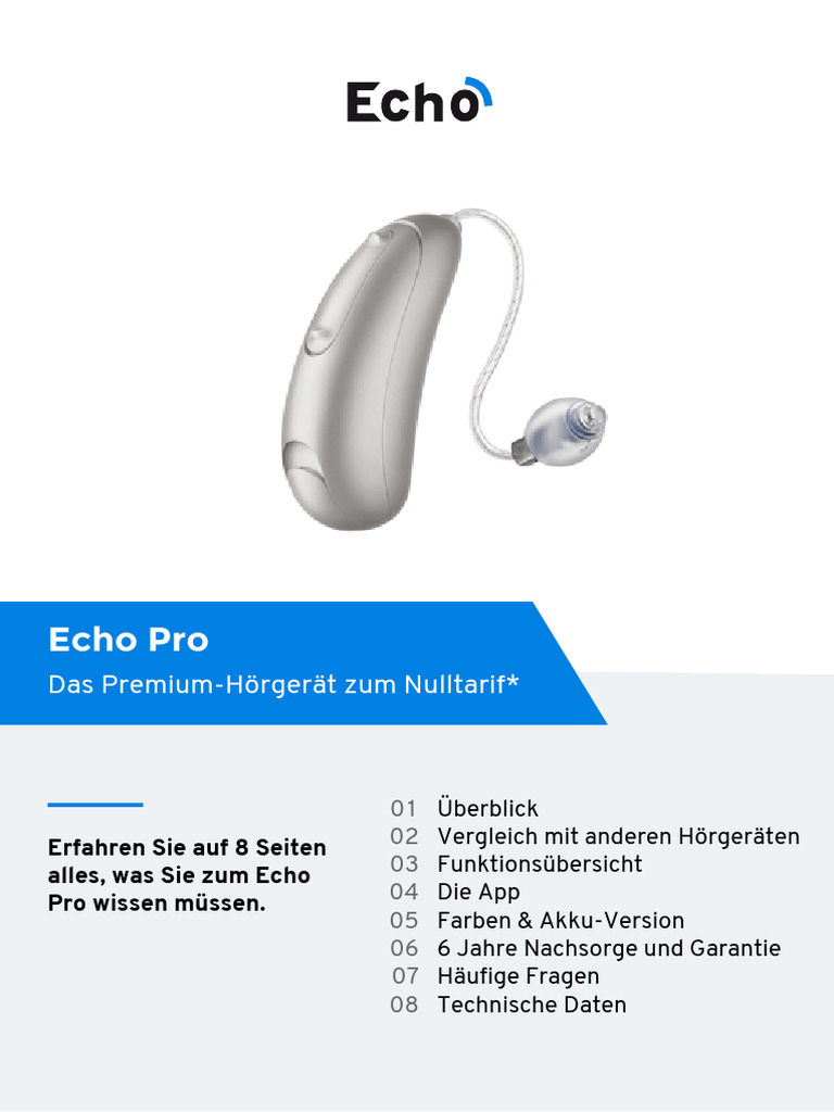 Echo Pro | PDF