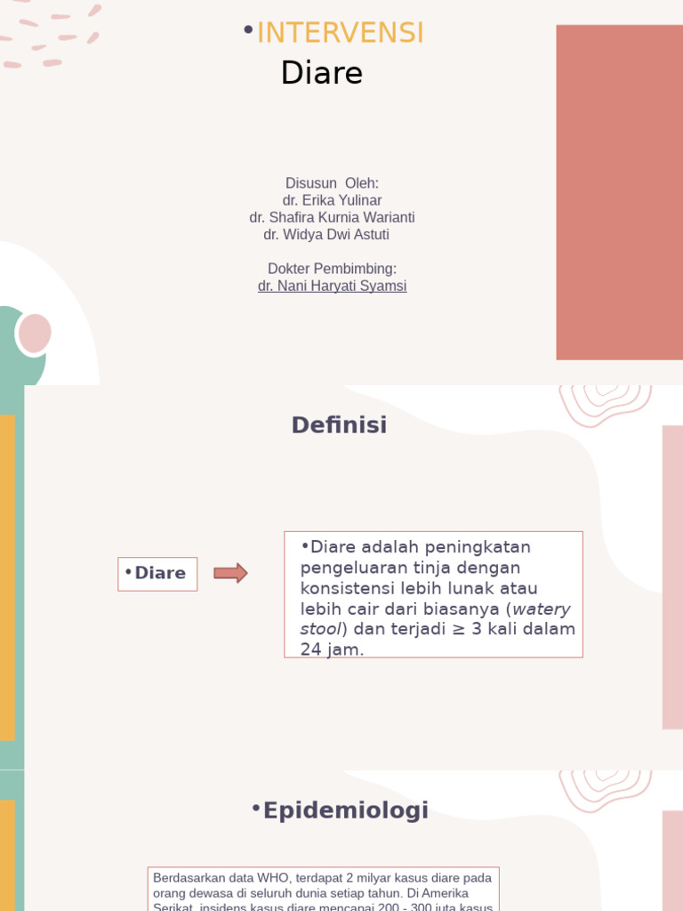 Intervensi Diare | PDF