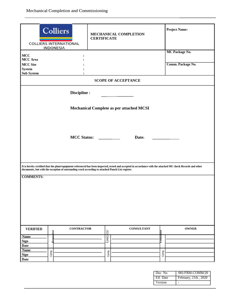 Ducting Check List | PDF
