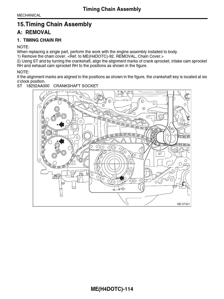 15 Timing Chain Assembly | PDF